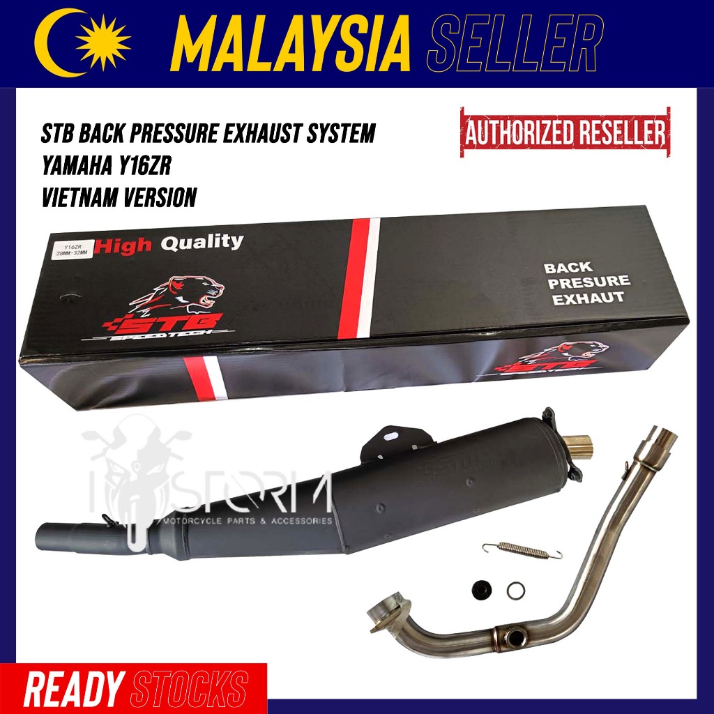 Back Pressure Exhaust Pipe Ekzos STB For Yamaha Y16zr Vietnam Design ...
