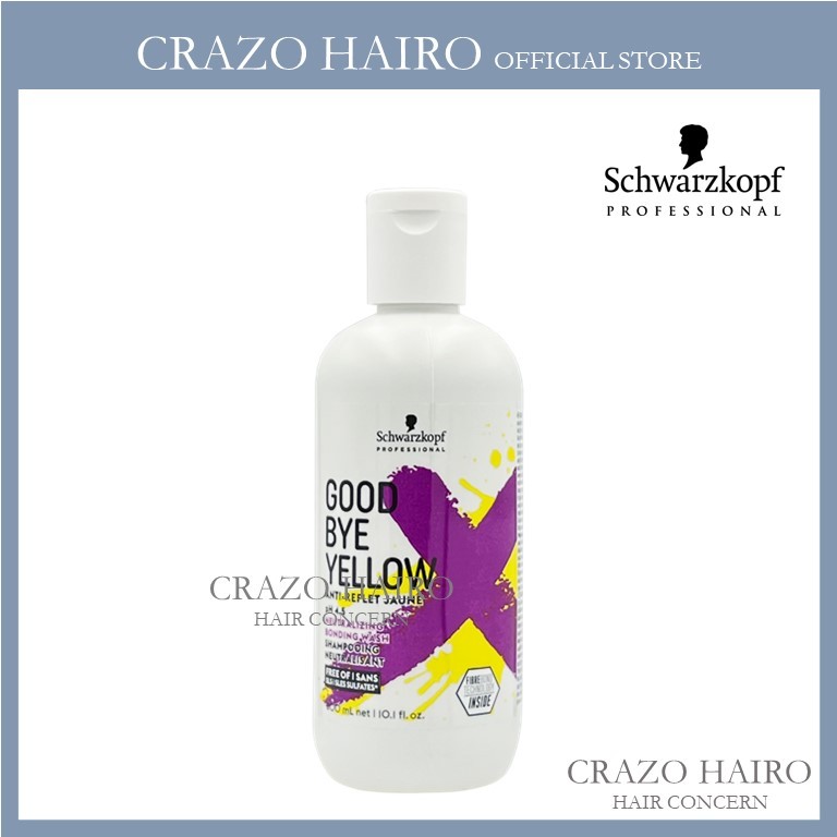 Schwarzkopf Professional GoodBye Yellow Silver Shampoo 300ml | Shopee ...