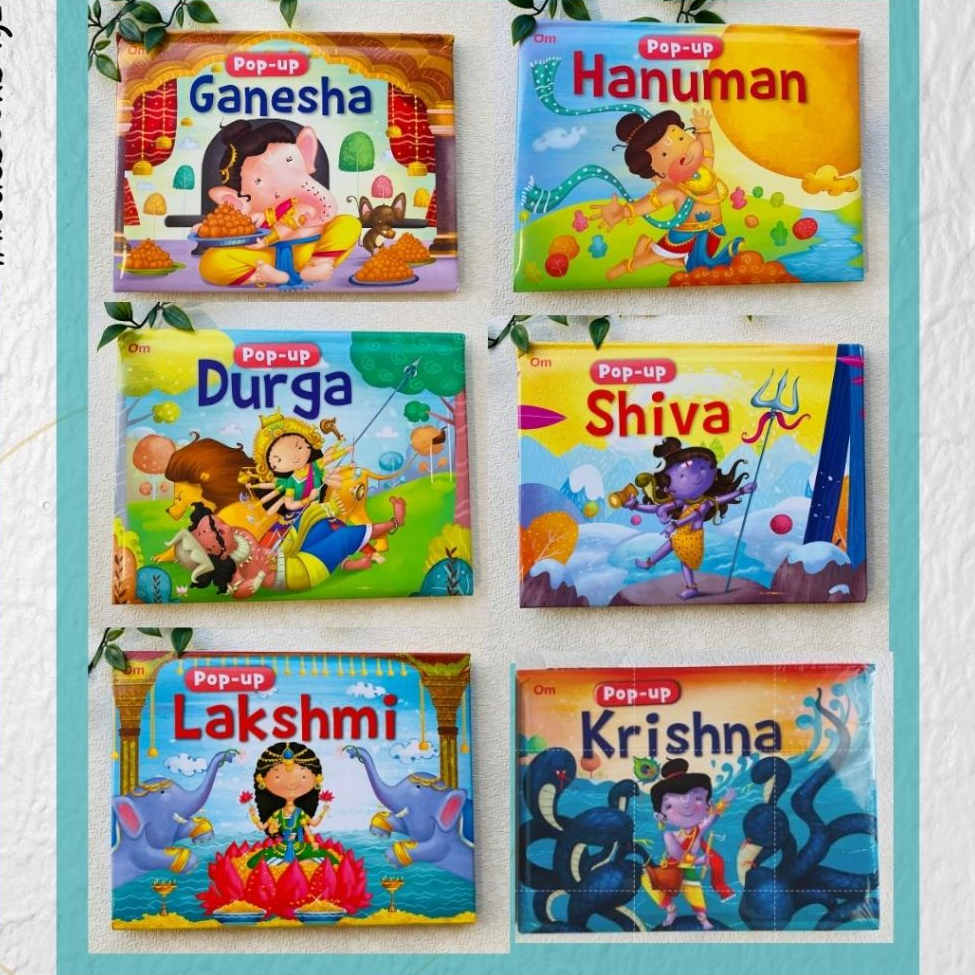 Pop-up Deities book / Hinduism / Hindu Books / Indian Mythology ...