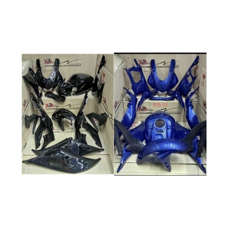 (BUBBLE WRAPPING) YAMAHA R25 V2 2019-2023 COVERSET/BODY COVERSET ...