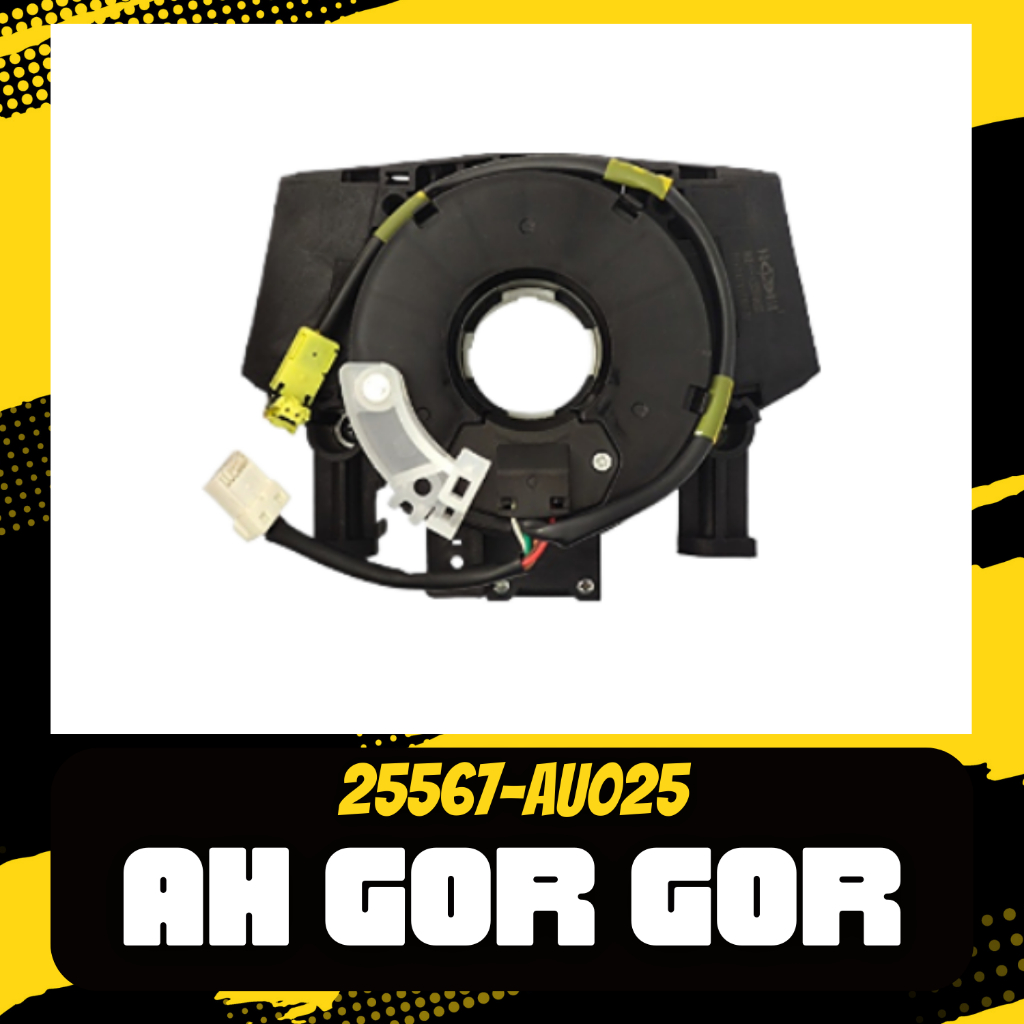 NISSAN X-TRAIL T31 07Y STEERING SPIRAL CLOCK SPRING BLACK PIN 25567 ...