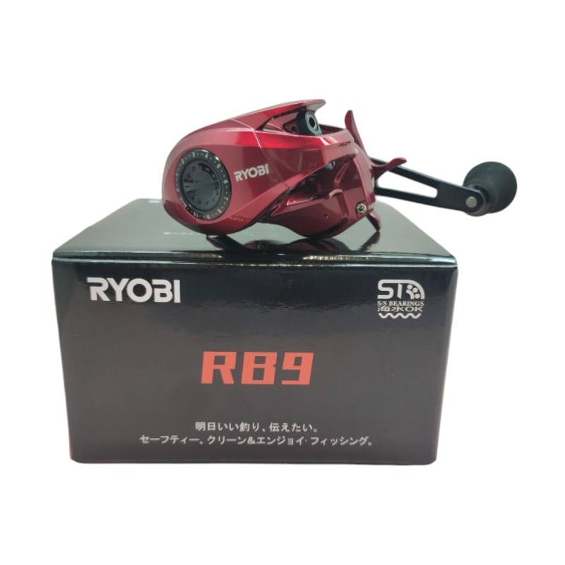 RYOBI RB 9 (L) FISHING REEL (BAITCASTING) | Shopee Malaysia