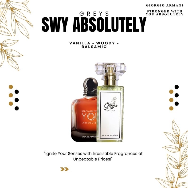 READY STOCK Greys SWY ABSOLUTELY Perfume For Men | Shopee Malaysia