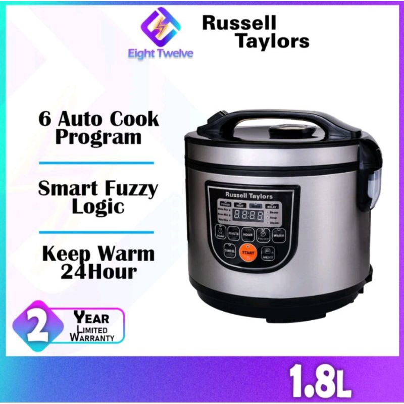 Russell Taylors Fuzzy Logic Smart Rice Cooker(1.8L) | Shopee Malaysia
