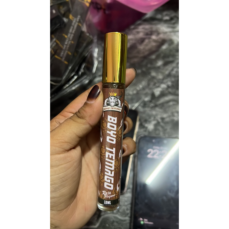 PERFUME BOYO TEMAGO 10ML GRED PREMIUM SEBOTOL ( KETAHANAN BAU LEBIH ...