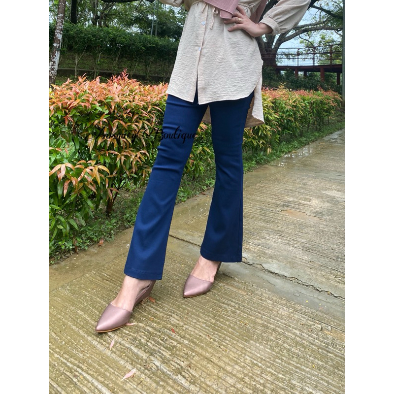 SLACK COTTON HUSNA PREMIUM‼️( BOCUT ) - STRECHTABLE | Shopee Malaysia