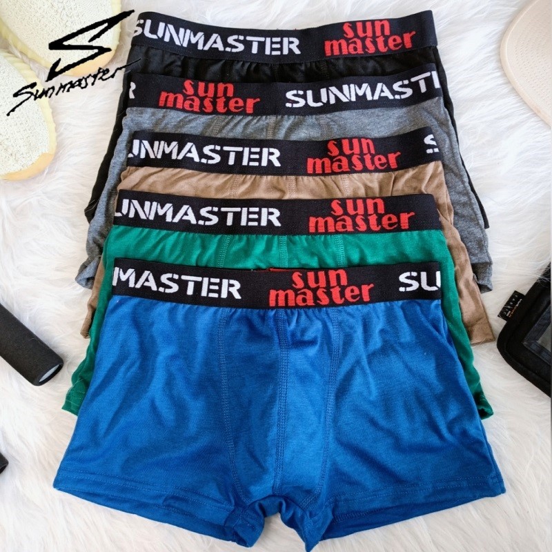 SUNMASTER Men Boxer SM7 S-XXL (3 Pcs) | Shopee Malaysia