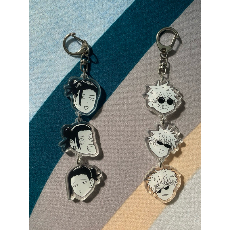 Gojo & Geto Keychains | Jujutsu Kaisen Anime Merch | Shopee Malaysia