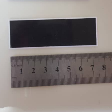 Name Tag Kosong - Saiz A ( 75mm x 25mm ) ( termasuk PIN ) ( 1 bungkus ...