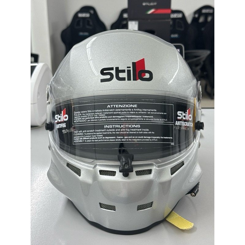 ST5 F - STILO ST5 F / Composite Helmet In Silver / FIA 8859-2015 ...