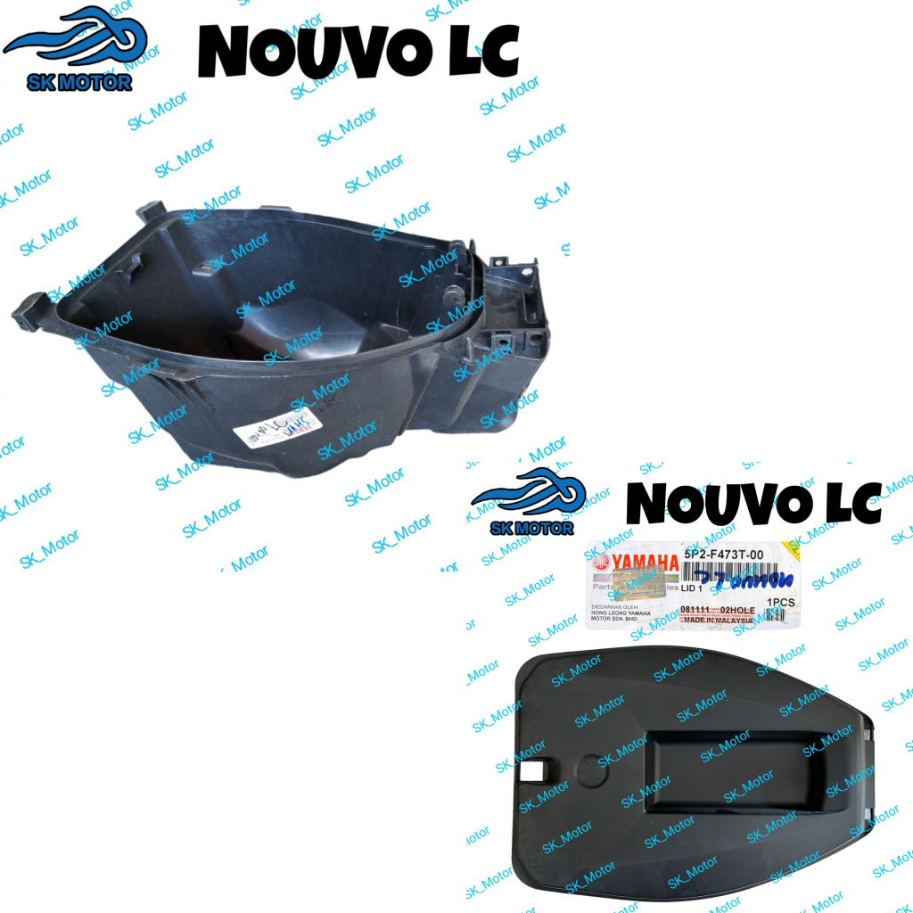 Yamaha NOUVO LC Original Luggage Box Tool Box Tong Bawah Kusyen Seat ...