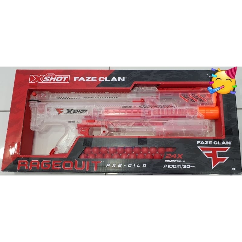 Original Xshot Faze Clan - RageQuit | Shopee Malaysia