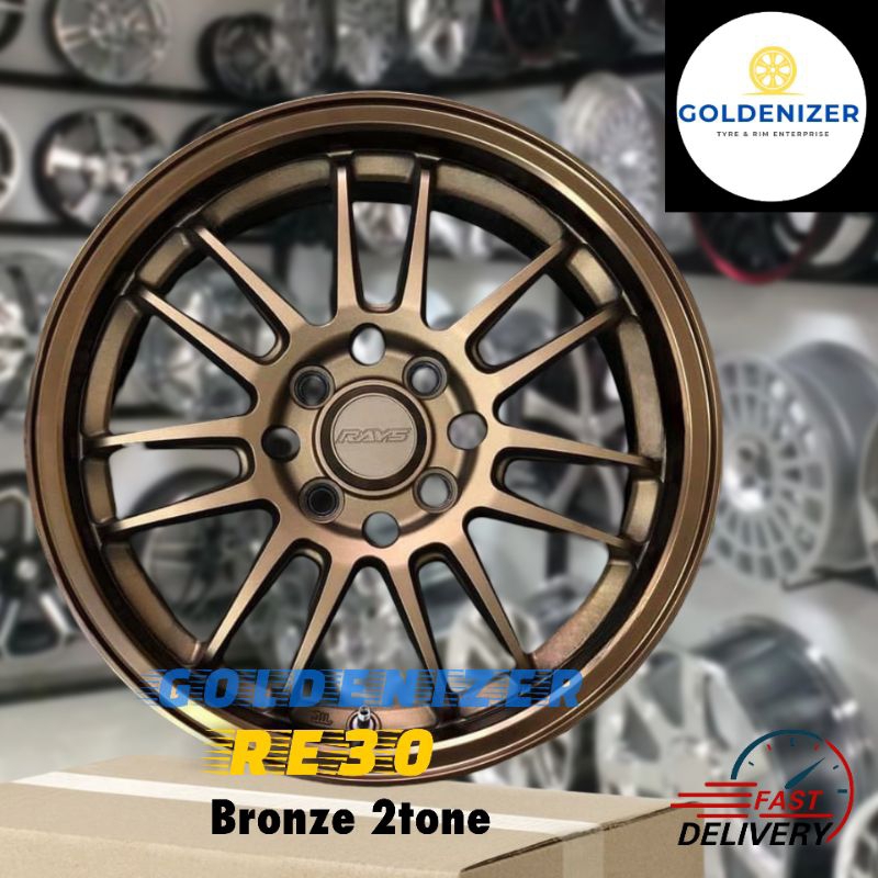 RAYS RE30 sport rim 🛞 kereta 15inch 15" 18" 18inch 4x4 | Shopee Malaysia