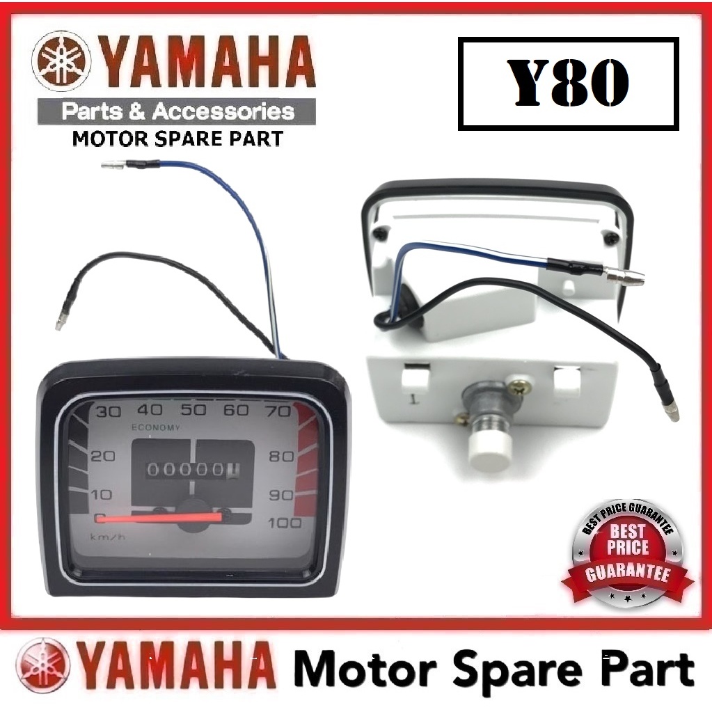 YAMAHA Y80 METER ASSY 0 SPEEDOMETER SPEEDO METER Y-80 Y 80 Y80 YAMAHA ...