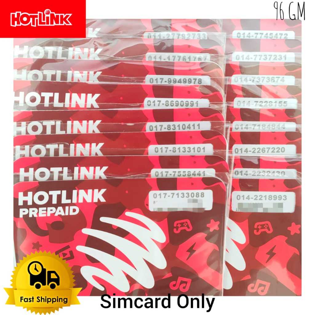 Hotlink VIP Phone Number Data Tanpa Had & Pantas Unlimited Data Sim ...