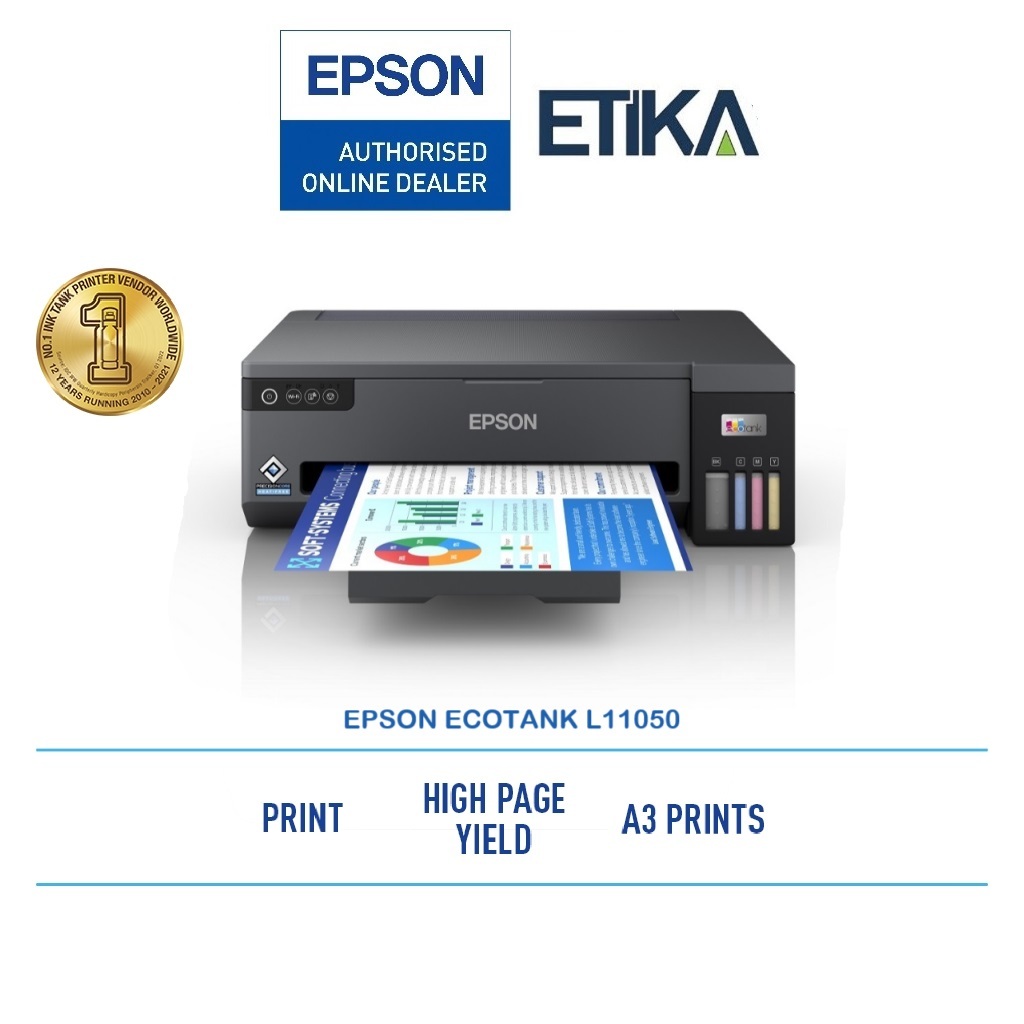 Epson EcoTank L11050 A3 Wi-Fi Ink Tank Printer | Print up to A3 ...