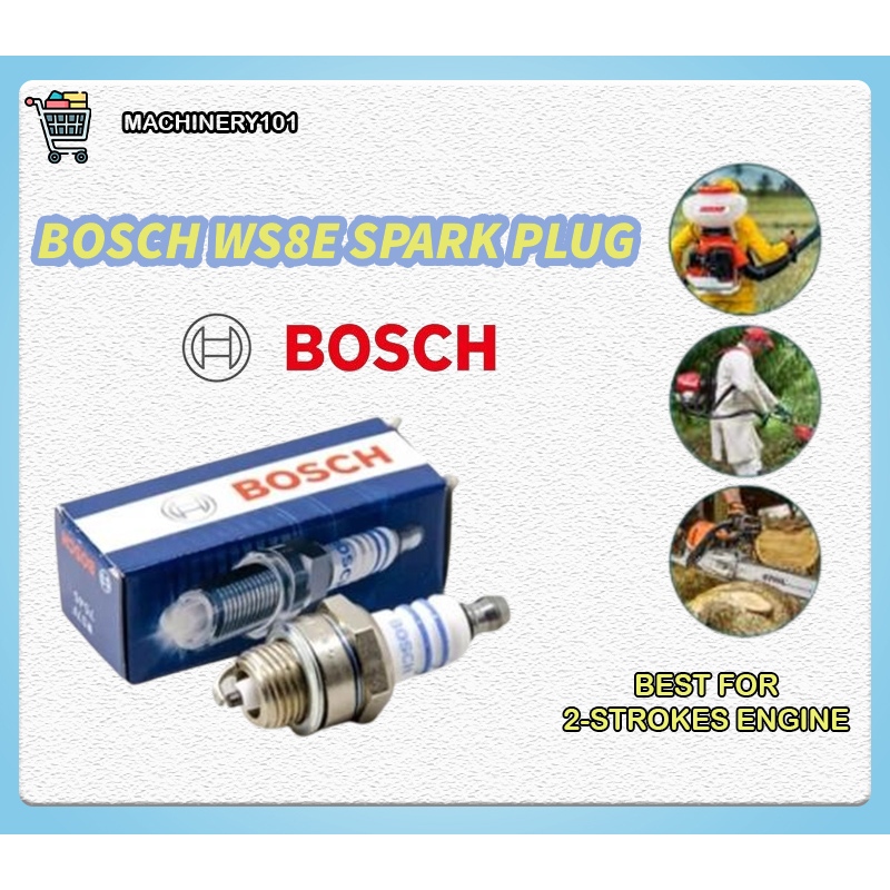 Bosch WS8E Spark Plug 100% Original Mesin Rumput Chainsaw | Shopee Malaysia