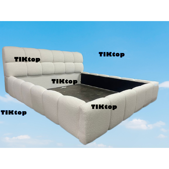 Queen King Bed Lamb Velvet Bed Katil | Shopee Malaysia