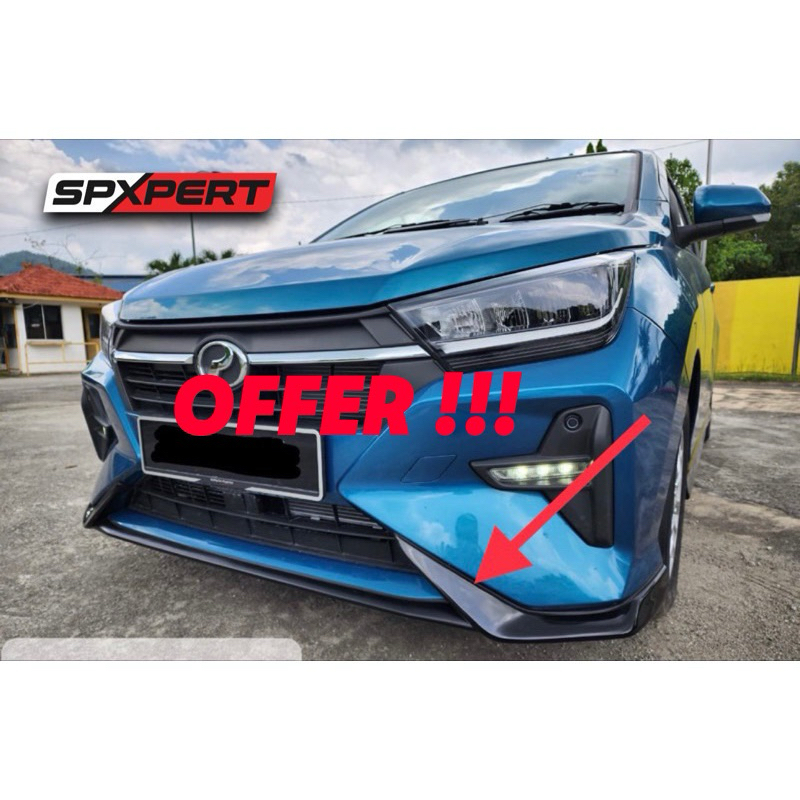 Perodua axia 2022 2023 2024 bodykit PP gu front bodykit siap cat ...