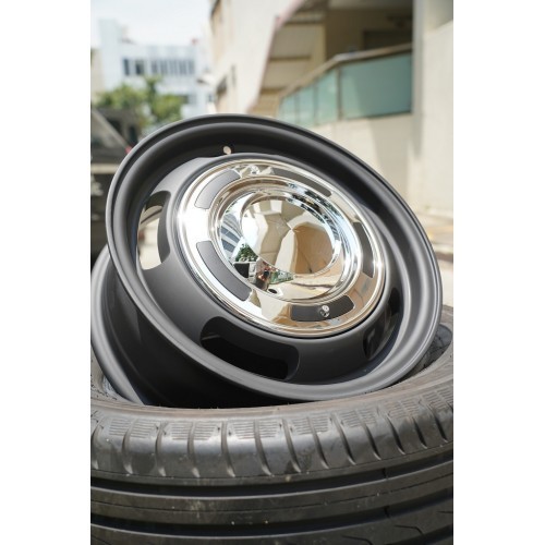 VIP Style Rim Black 15inch 16inch For SUV 4X4 Suzuki Jimny Lorry (Per ...