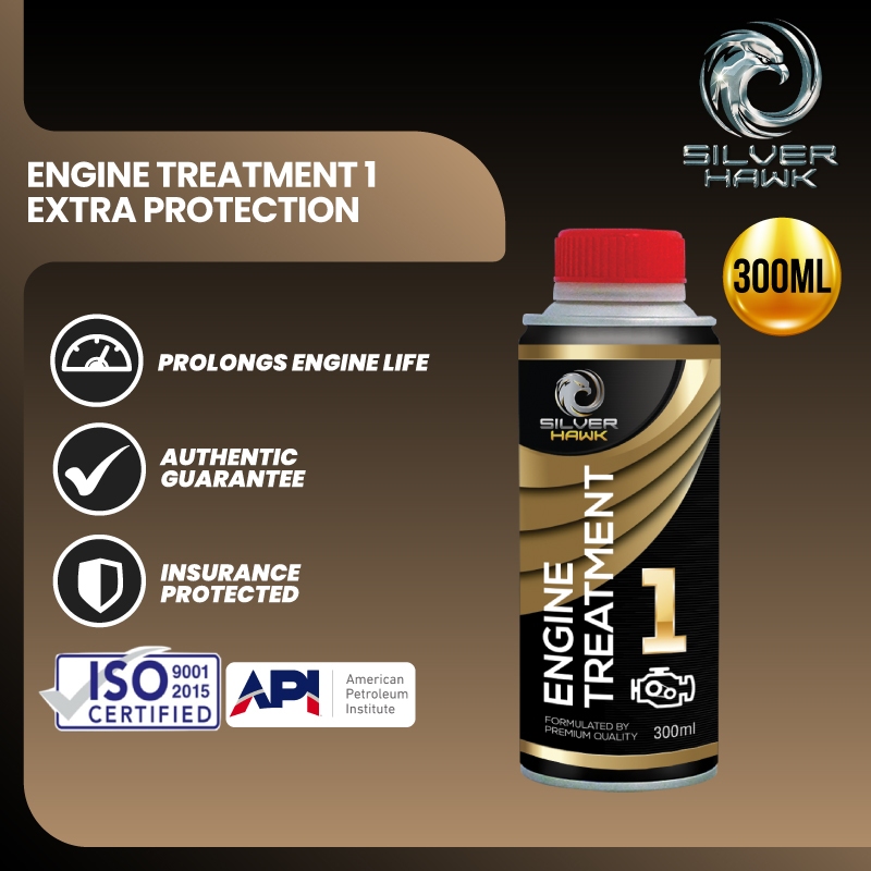 Silver Hawk Engine Treatment 1 (300ML) Provide Extra Protection to ...