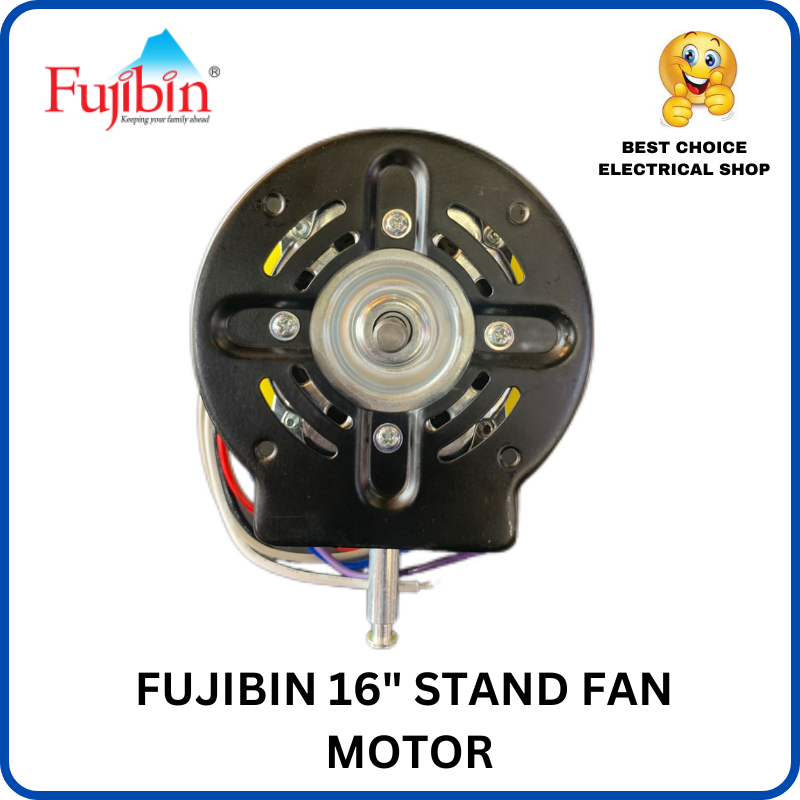 (ORIGINAL) FUJIBIN FBS-16 Stand Fan Full Set With Coil and Shaft (SPARE ...