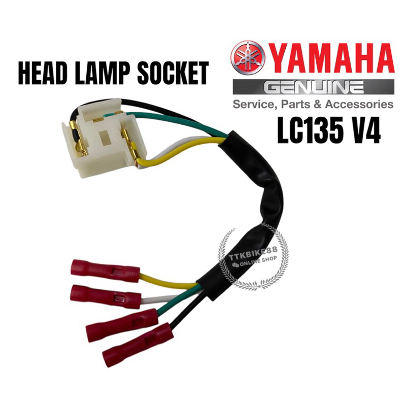 LC135 V4 HEAD LAMP SOCKET LAMPU SOCKET | Shopee Malaysia