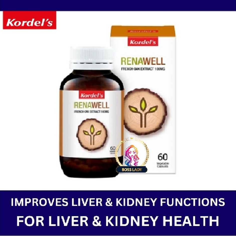 Kordel's Renawell Robuvit® French Oak Extract 100mg 3 in 1 for Liver ...