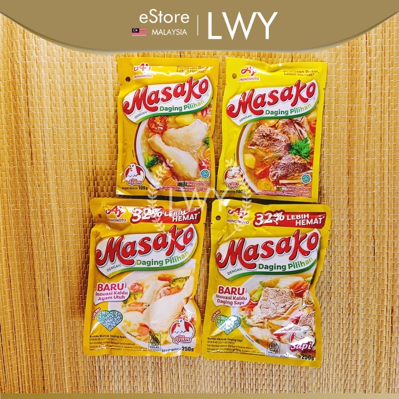 Masako Perisa Ayam & Perisa Daging 250g | Shopee Malaysia
