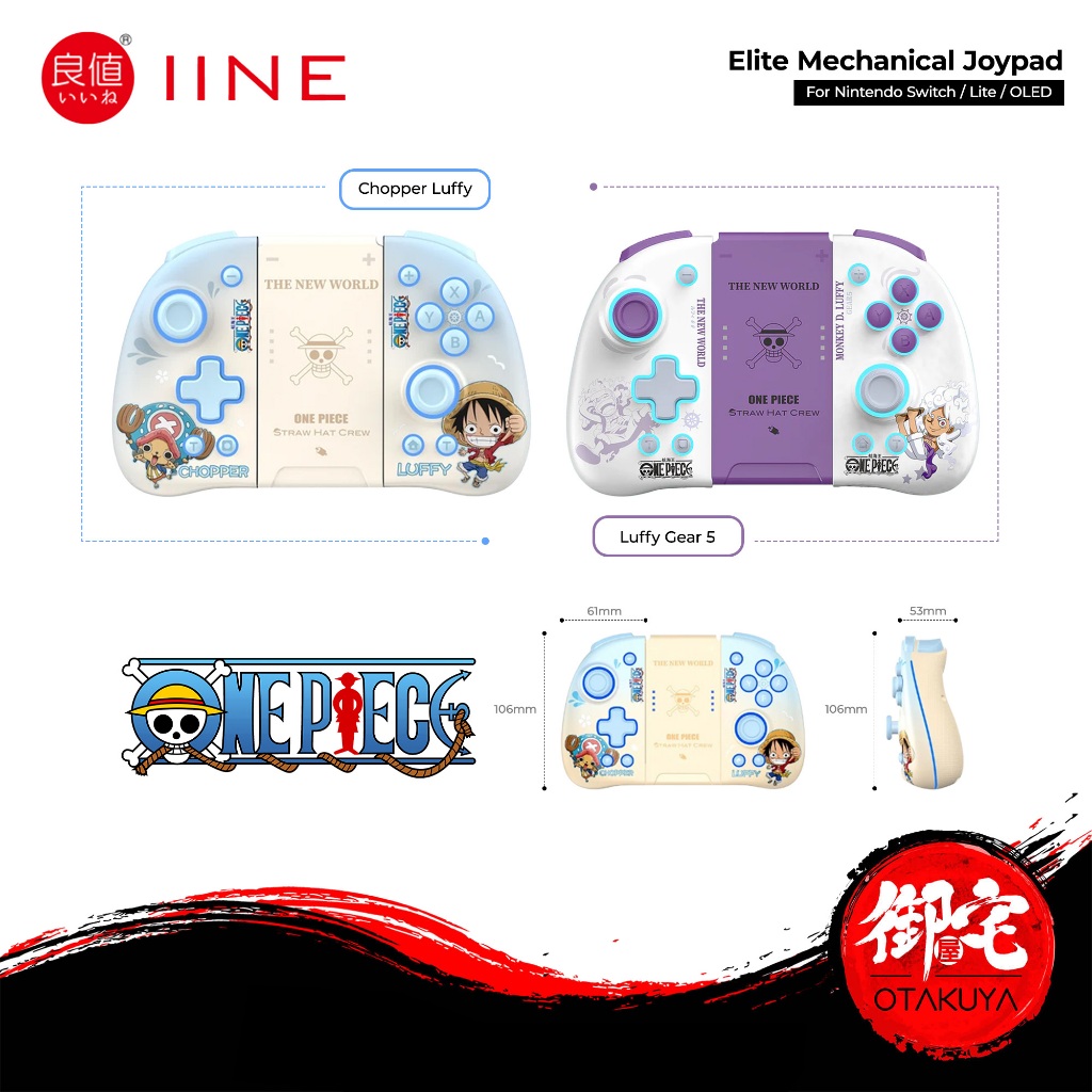 IINE Nintendo Switch V2/OLED Neptune Elite Wireless Controller With ...