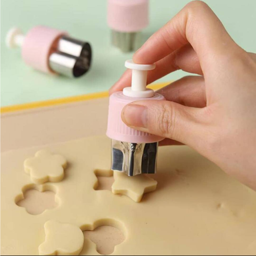 Vegetable Cutter Shapes Set, Fruit and Cookie Stamps Mold, Embosser ...