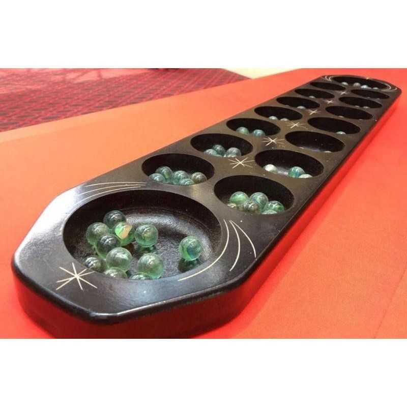 Congkak Kayu Tradisional free guli 100biji | Shopee Malaysia
