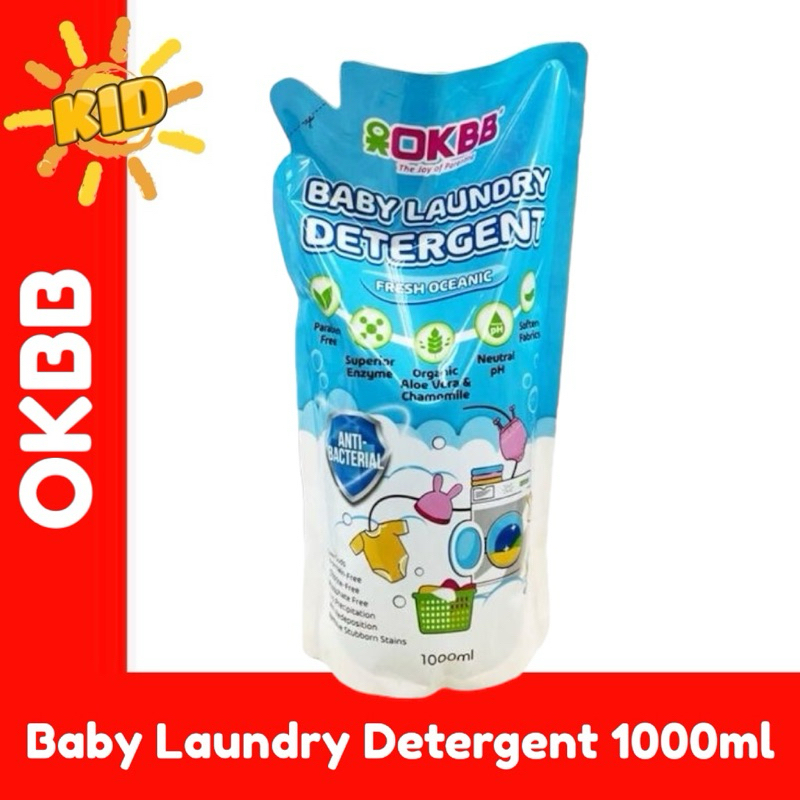 LR-1000 OKBB BABY LAUNDRY DETERGENT FRESH OCEANIC REFILL 1000ML ...