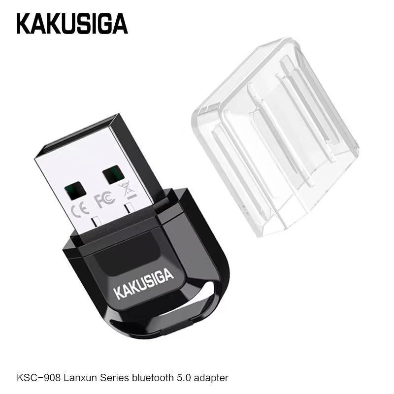 KAKUSIGA KSC-908 Bluetooth V5.0 Adapter / 3 Mbps Transmission Speed ...