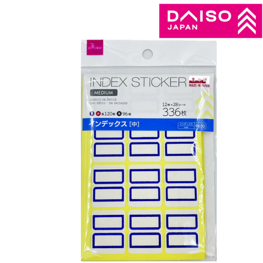 DAISO NO 9650 INDEX STICKER 336 PCS ( Medium ) | Shopee Malaysia