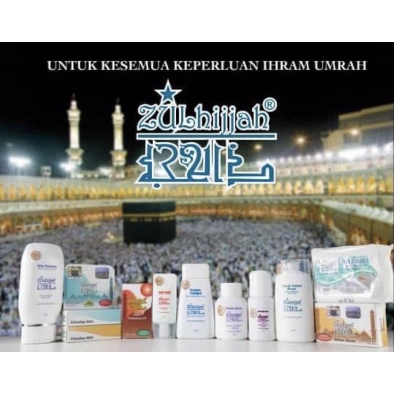 ZULHIJJAH HAJI DAN UMRAH (GEL MANDIAN/SABUN/PELEMBAB BIBIR/TISU BASAH ...