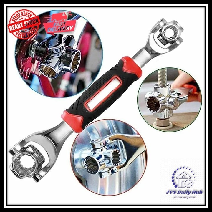 48 in 1 Socket Wrench | Multi-Functional Rotating Wrench | Sepana Berbilang Fungsi Berputar ...
