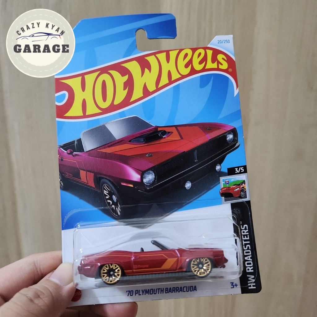 Hot Wheels 70 Plymounth Barracuda Diecast Toys Car for Boys ...