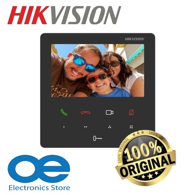 HIKVISION DS-KH6110-WE1 Network 4.3-inch Colorful Touch Screen With Resolution Of 480 × 272 ...
