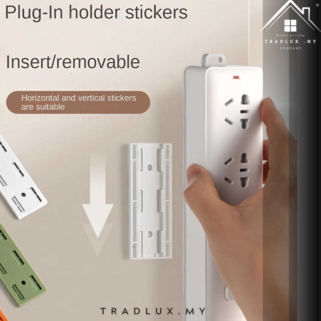 Tradlux Panel Socket Patch Plug Holder Organizer Storage Wall-mounted ...