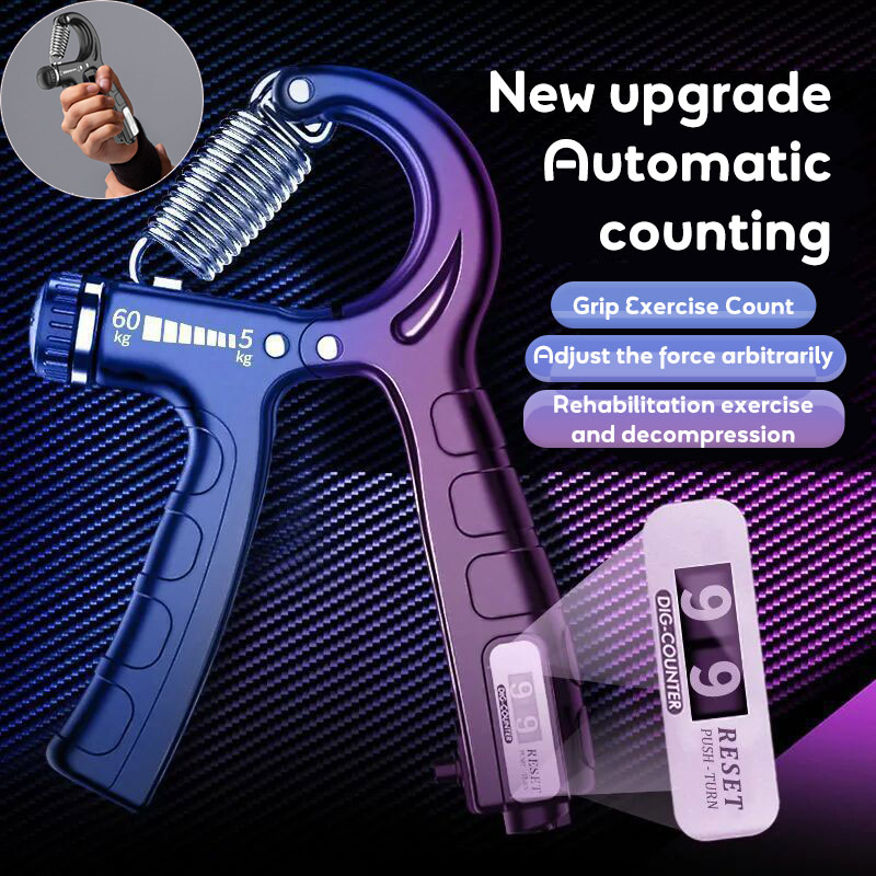 Adjustable Resistance Durable Hand Grip Gripper Heavy Grips Durable ...