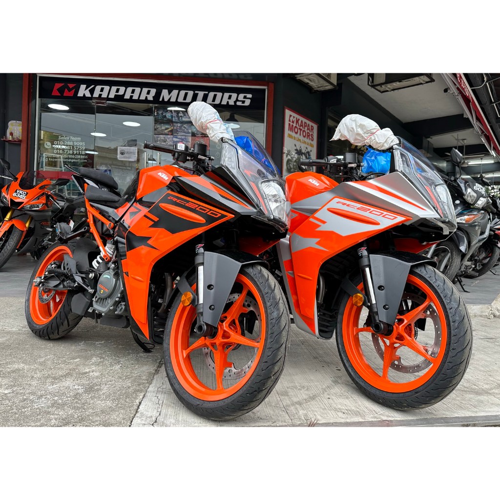 KTM 200RC ABS | CASH REBATE | MUKA RM0 INTEREST 0% | RC RC200 RS200 R25 GIXXER | Shopee Malaysia