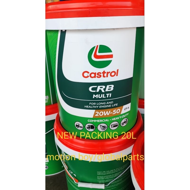 promotion! genuine CASTROL (20L) 20W-50 diesel engine oil for heavy ...