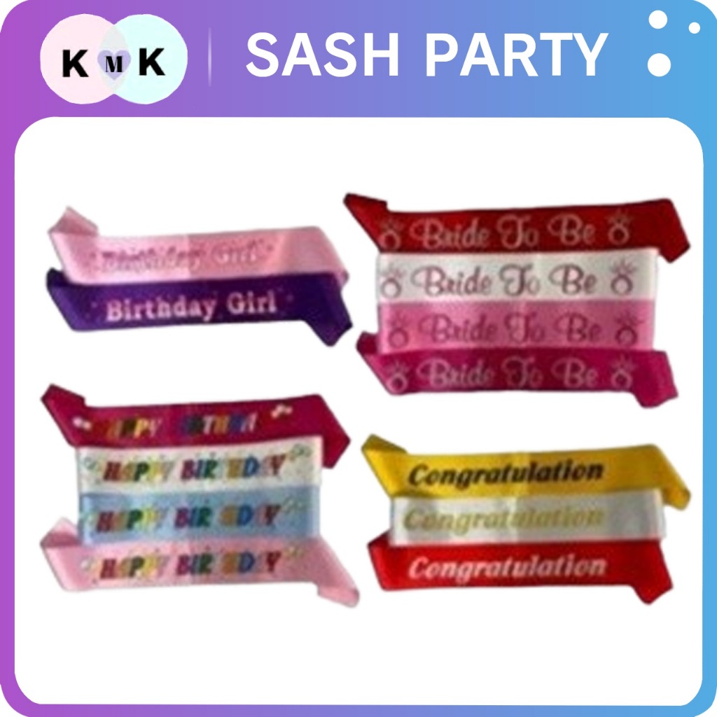 Congratulation Sash Graduation Party Accessory Decoration Party Favors ...