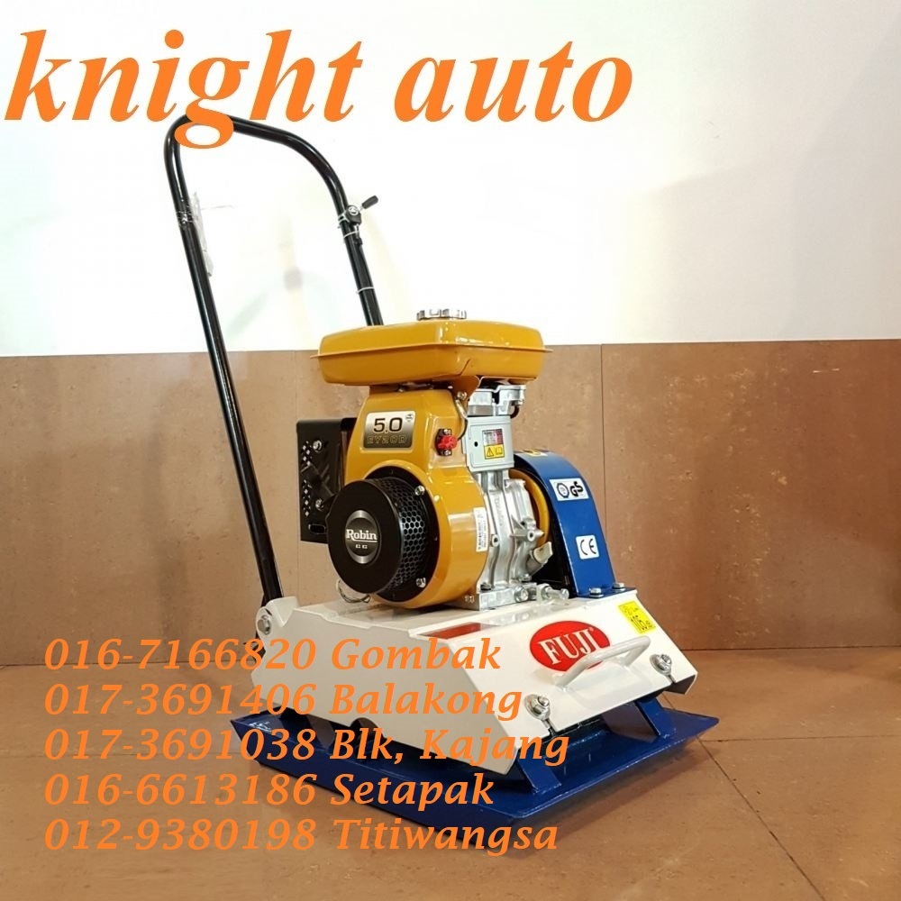 Fuji / Toku Plate Compactor c/w Japan Robin EY-20D Gasoline Engine ...