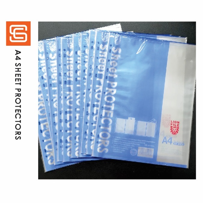 LION FILE A4 PP SHEET PROTECTOR (100PCS) | Shopee Malaysia