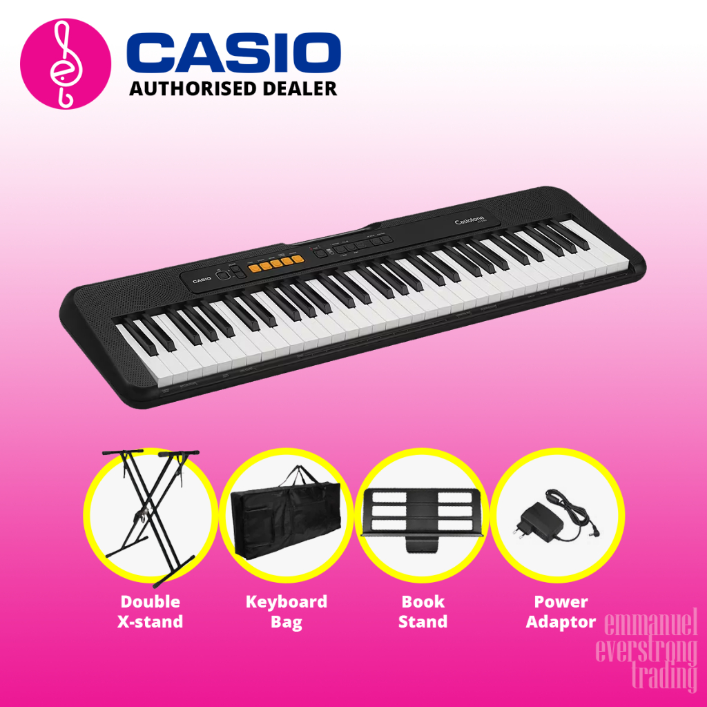 CASIO CT-S100 Casiotone 61-Keys Keyboard CTS100 CT S100 | Shopee Malaysia