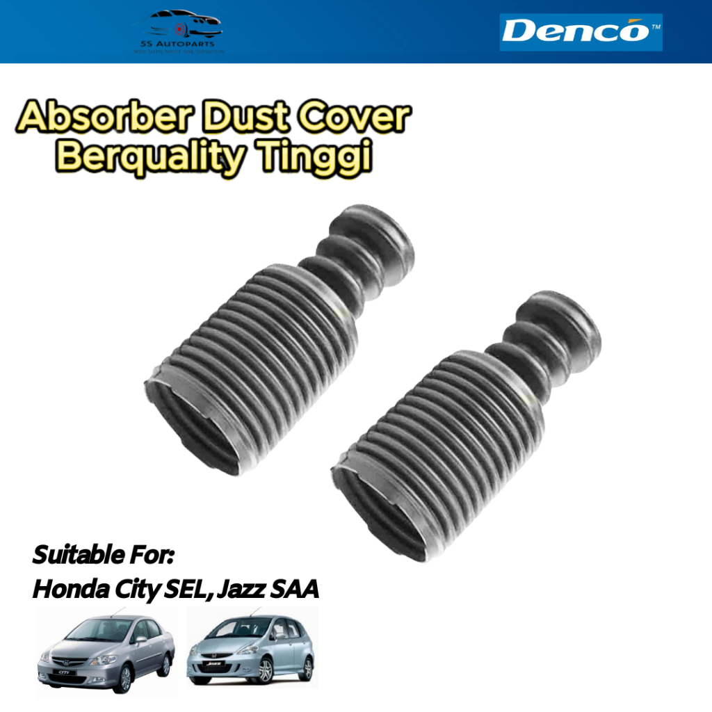 Denco Front (Depan) Absorber Boot/Dust Cover (2 PCS) For Honda City SEL ...