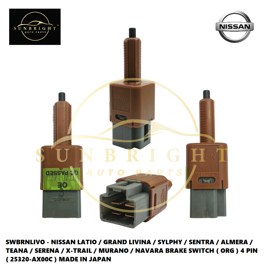 NISSAN LATIO/ GRANDLIVINA/ SYLPHY/ SENTRA/ ALMERA/ TEANA/ SERENA/ X ...