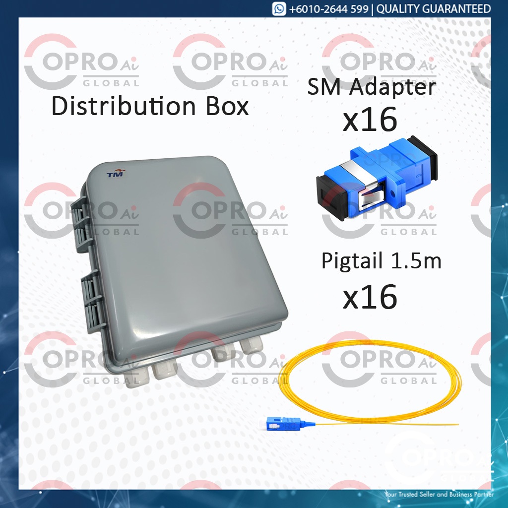 24 Port Fiber Optic FTTH Termination Box (FTB) / Distribution Box ...